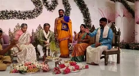 Dk Shivakumars Daughter Aishwarya Gets Engaged To Amartya Hegde