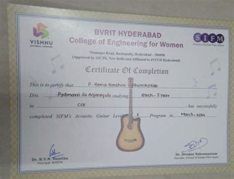 hema harshini pydimarri on linkedin acoustic guitar school of indian
