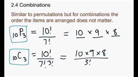 Facts About Counting Methods