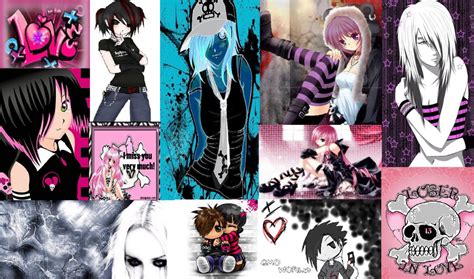 Mixed Emo Background By Ace Lightning24 On Deviantart