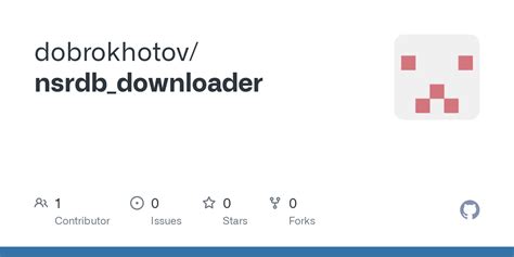Github Dobrokhotovnsrdbdownloader