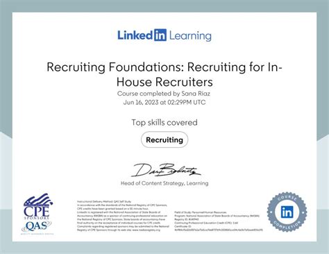 Sana Riaz On Linkedin Certificate Of Completion