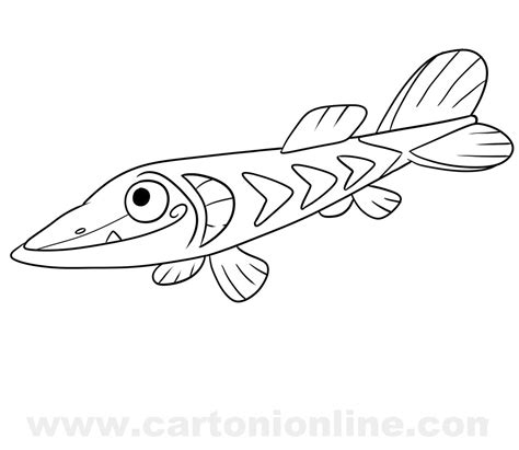 Arrokuda From Pokémon Coloring Page