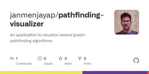 Github Janmenjayappathfinding Visualizer An Application To Visualize Several Graph