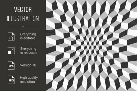 Grid Of Cubes By DvargShop TheHungryJPEG