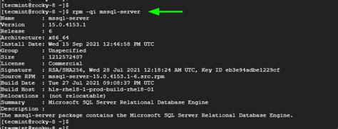 How To Install Sql Server In Rhel Rocky Linux And Almalinux