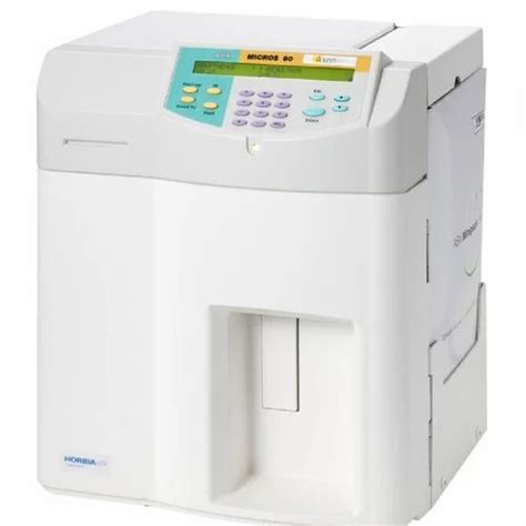 Abx Micros 60 Hematology Analyzer At Rs 245000 Hematology Analyzer In New Delhi Id 8421377555