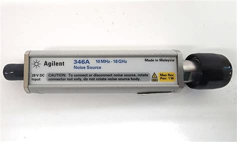 Hp Agilent 346a Noise Source 10 Mhz To 18 Ghz Sell Rent Lease Buy