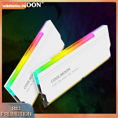 Lawrencesph 5v 3pin Argb Ram Heatsink Ddr4 Ddr3 Memory Heat Sink For