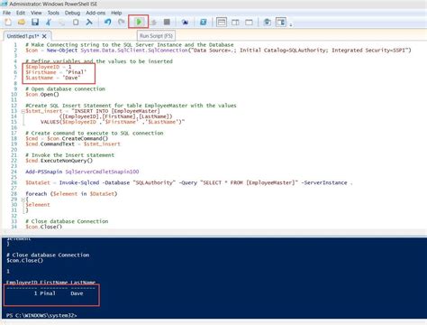 Sql Server Using Powershell And Native Client To Run Queries In Sql