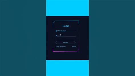 Login Form With Html5 And Css3😲 If You Want This Code Comment Code Html Css Coding