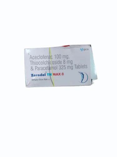 Zerodol Th Max 8 At ₹ 3186strip Zerodol P Tablets In Kolkata Id