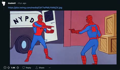 Spider Man Pointing A Meme Fifty Years In The Making