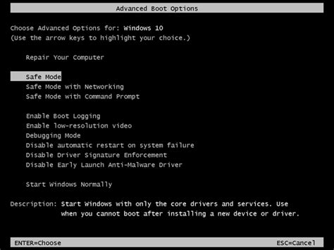 Windows Safe Mode F Doesnt Work Password Recovery