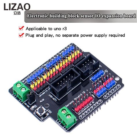 Jual Wyu Arduino Electronic Building Block Sensor Io Expansion Board