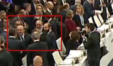 Главы МИД Азербайджана Турции и Армении провели короткую беседу ФОТО