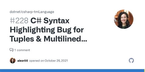 C Syntax Highlighting Bug For Tuples And Multilined Variables · Issue