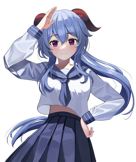 Ganyu Genshin Impact Drawn By Leepy Danbooru