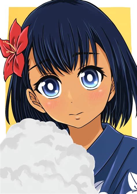 喜欢的食物是大阪烧插画师sameji的小舟澪插画图片 Bobopic