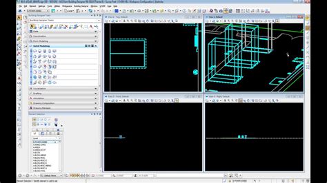 Microstation 3d Modeling Tutorials 4 Creating 3d Shapes From A 2d Master Youtube