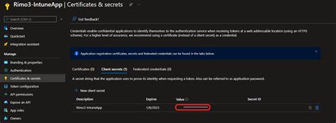 Configuring Microsoft Intune Integration