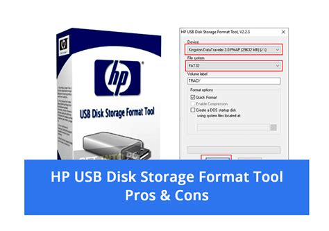 HP USB Disk Storage Format Tool Free Download Pros Cons Qiling