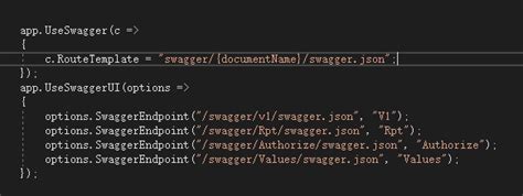【dotnet core】swagger下简单的给webapi分组 toiv 博客园