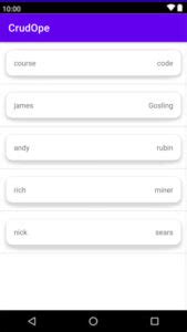 SQLite CRUD Operation With Example In Android