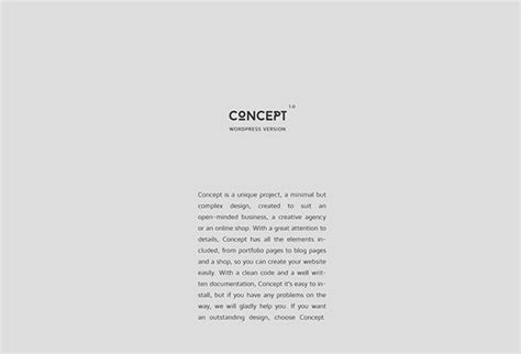 concept wordpress theme and html5 template themeforest on behance