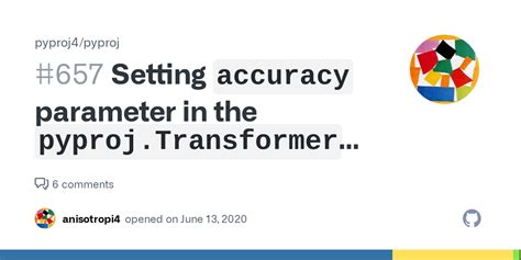 setting `accuracy` parameter in the `pyproj transformer` class · issue