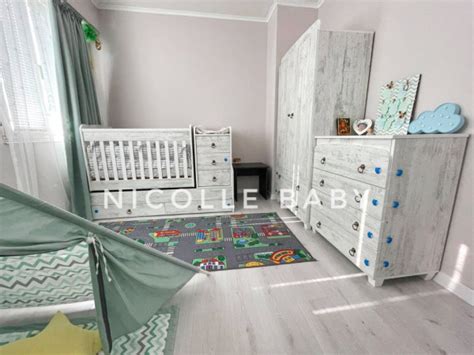 БЕБЕШКО ОБЗАВЕЖДАНЕ С КОШАРА ЛЕЙДИ СКРИН И ГАРДЕРОБ АНТИК Бебешки стаи Бебешка кошара бебешко