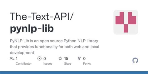 i created an open source nlp for python library because most of the
