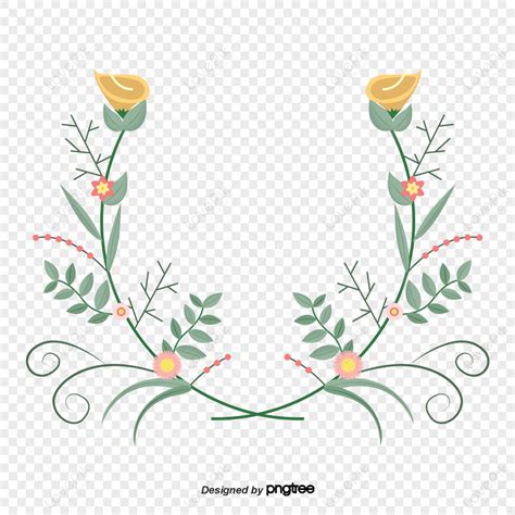 나뭇가지 화환 Png 일러스트 및 벡터 이미지 무료 다운로드 Lovepik