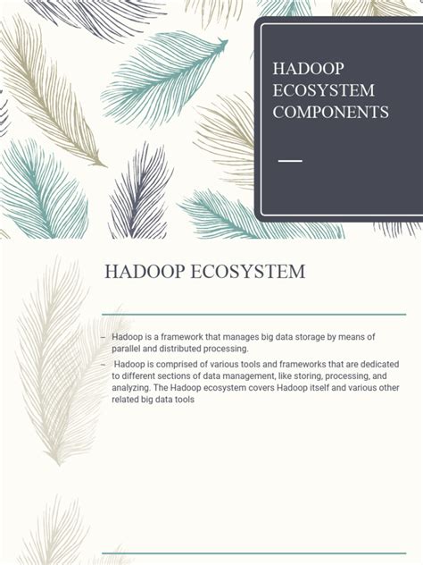 Hadoop Ecosystem Pdf