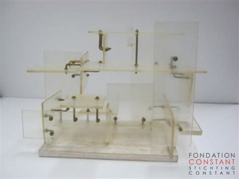 2011 Construction With Plexiglass 1956 Signed And Dated Constant 56