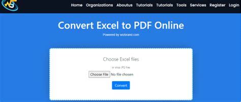 Excel To Pdf Converter Tools Devops Support