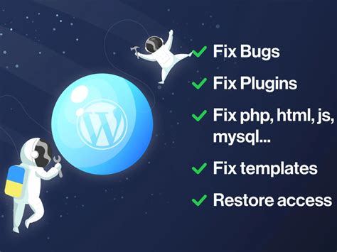 A Fix For Wordpress Issues Errors And Bugs Upwork