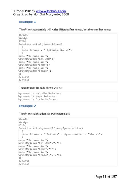 Php Tutorialw3schools Pdf Php Tutorialw3schools Pdf