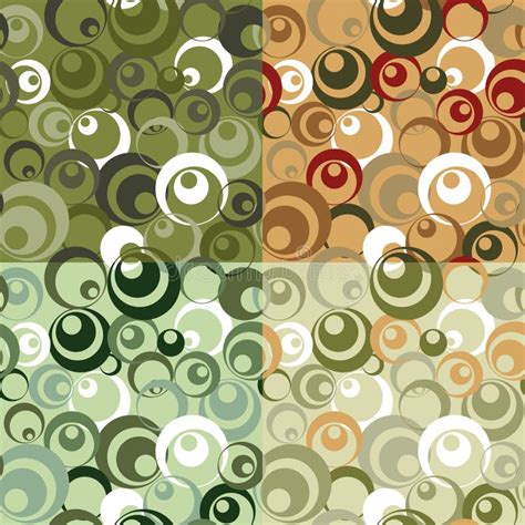 Seamless Circle Pattern Stock Vector Illustration Of Seamless 6543320