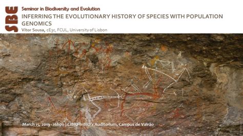 Inferring The Evolutionary History Of Species With Population Genomics