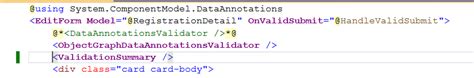 Quick Validation Of Complex Types In Blazor QuadaPH