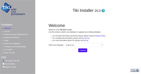 Cara Install Dan Konfigurasi Tiki Wiki Di Debian 10 Linuxid