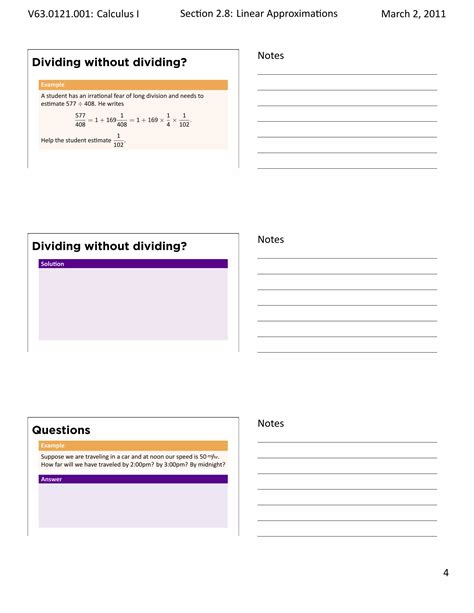 lesson 12 linear approximations and differentials handout pdf