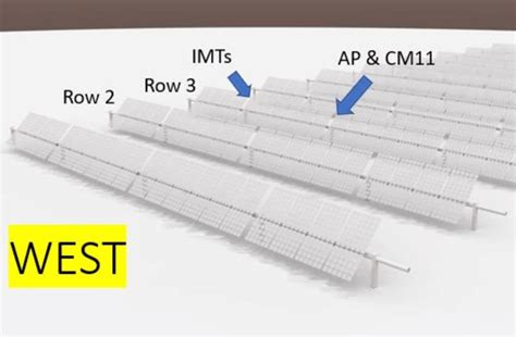 1 Axis Tracker Testbed For The Nrel Bifacial Module And System Download Scientific Diagram