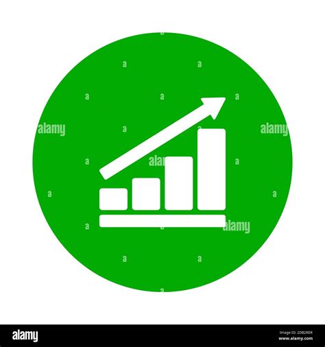 Bar Chart And Circle Stock Photo Alamy