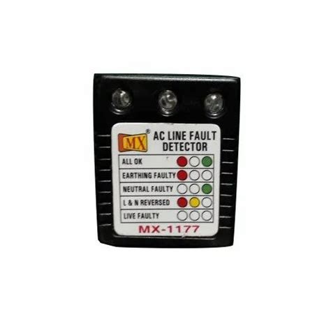 AC Line Fault Detector Operation Temperature To Degree C At Best Price In Mumbai