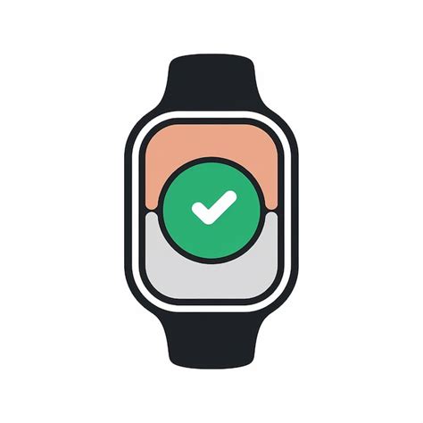 A Digital Representation Of A Smartwatch Premium Ai Generated Vector