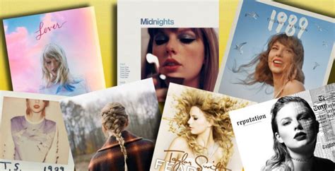 All Of The Album Covers From Taylor Swift Records Ranked Worst To Best