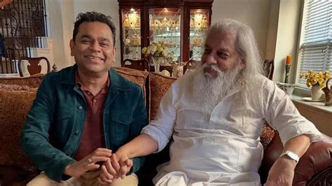 Ar Rahman Meets His Idol K J Yesudas In Dallas Amid U S Tour And New