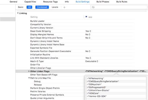 parse platform trouble integrating venmo ios sdk pod stack overflow